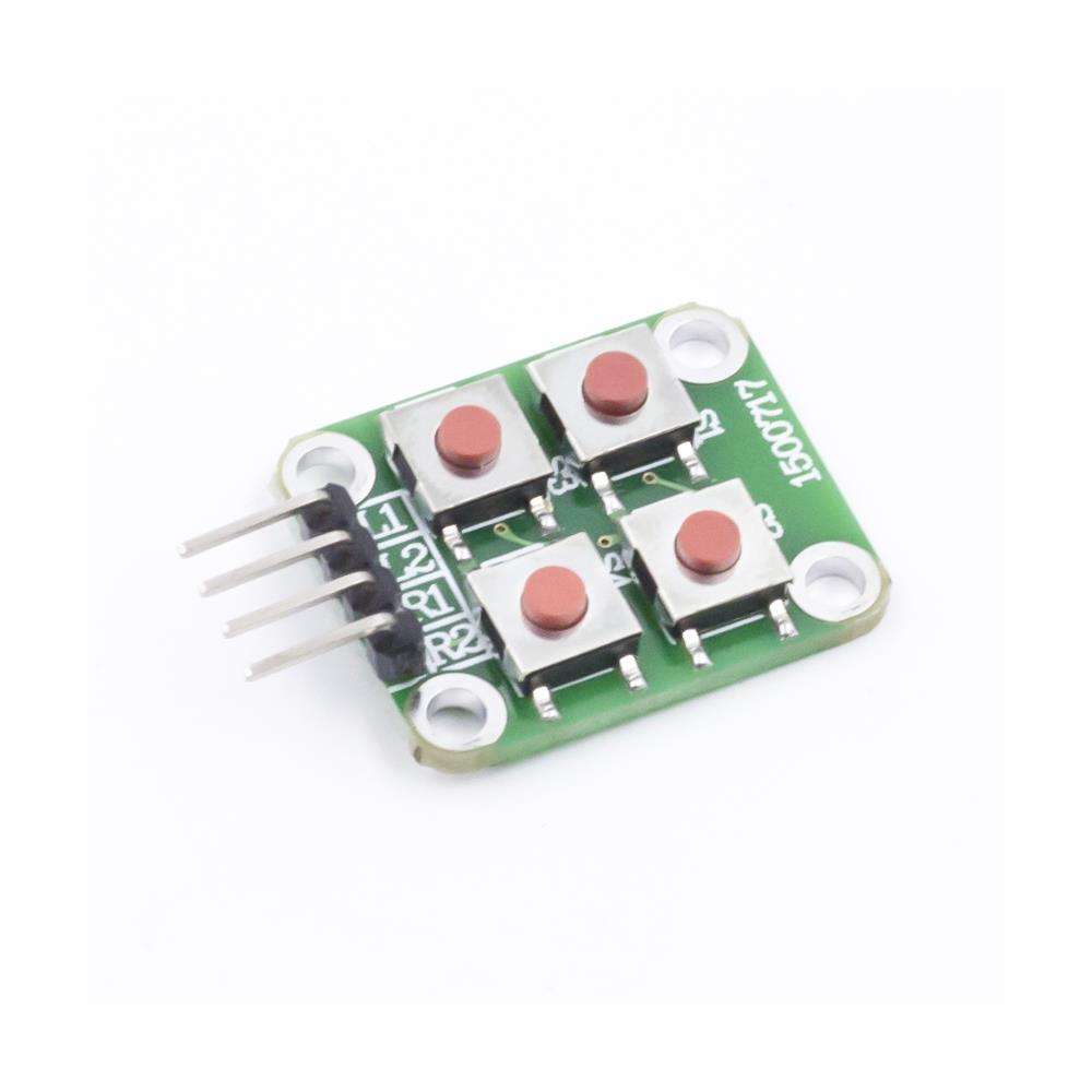 2x2 Matrix 4 Button Keypadkeyboard Module Rgrj Aiiot Technologies
