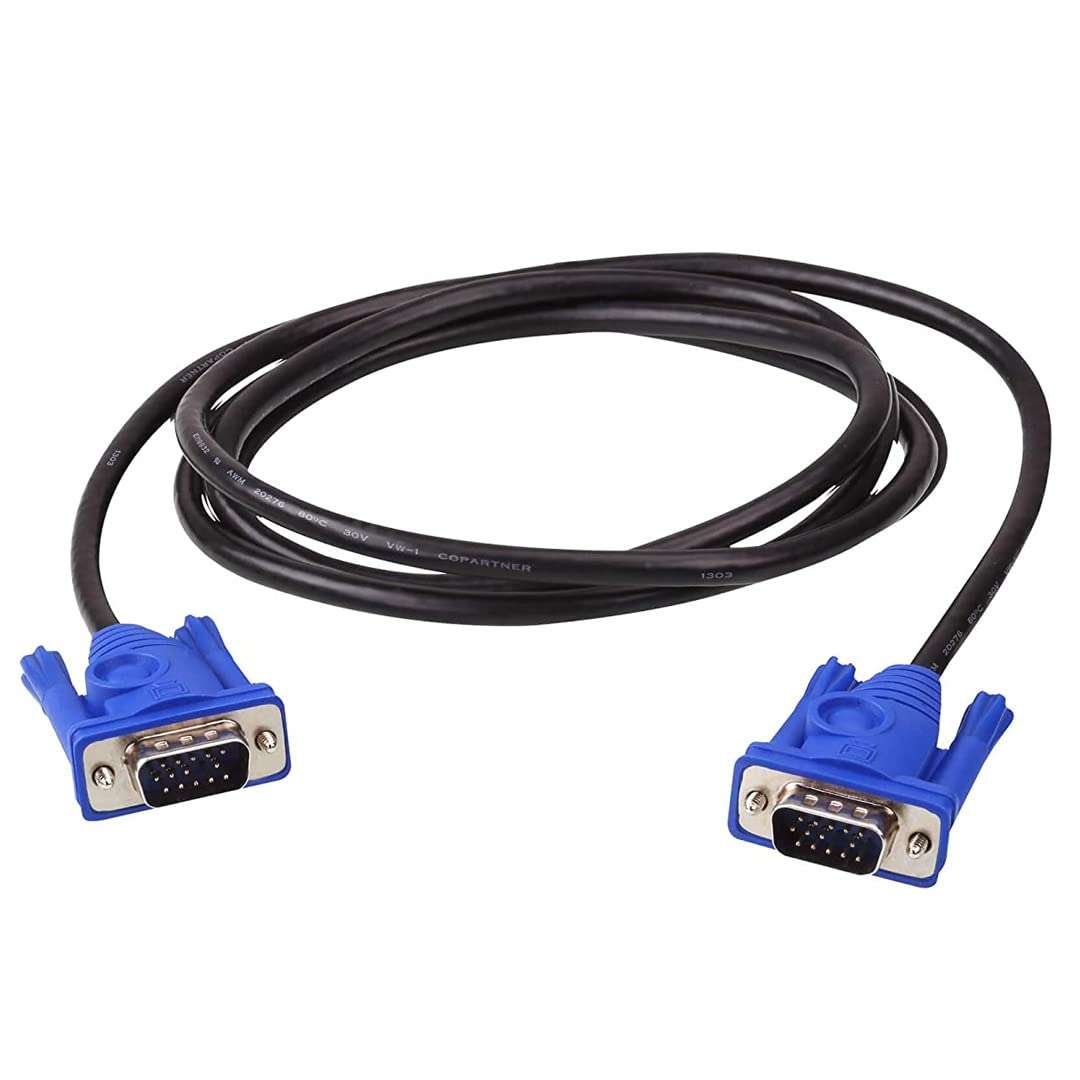VGA Cable Male to Male 1.5M - Clear Displays for Seamless Connectivity ...